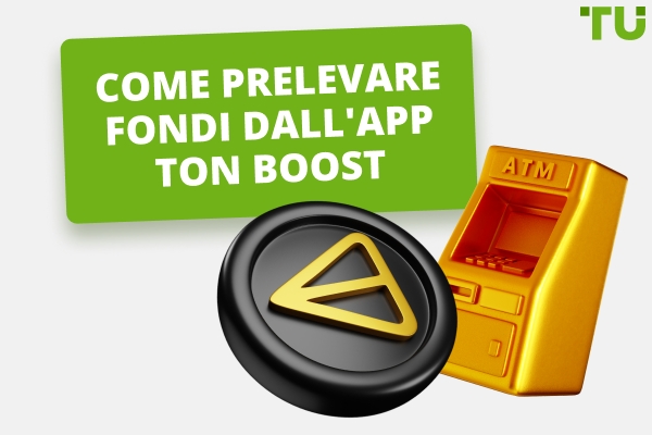 Come prelevare fondi dall'app TON Boost