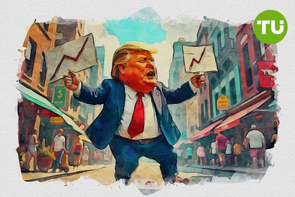 Trump calls stock market fake amid record drop